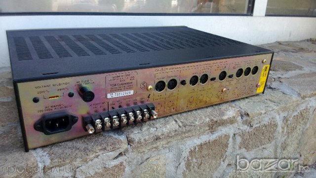 toa 500 series amplifier a-503e-profi ampli-mono-japan-индикация в ...