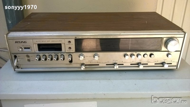 rising str-303-ic fet am/fm stereo receiver/cassette-внос швеицария в ...