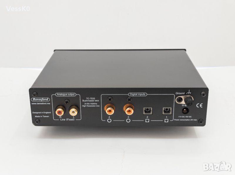 Beresford TC-7533 Hi-Fi DAC & Headphone Amplifier в Ресийвъри ...