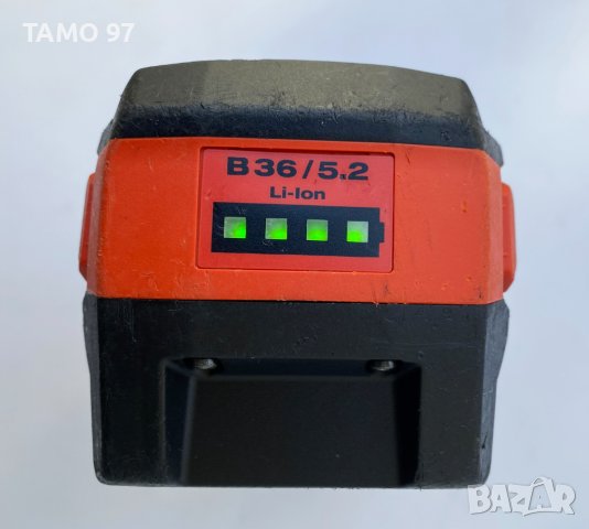 Hilti B36/5.2 - Мощна акумулаторна батерия 36V 5.2Ah 2021г. в Други инструменти в гр. Шумен ...