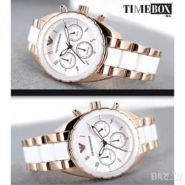 Emporio Armani AR5942 Sportivo Chronograph. Нов дамски часовник в ...
