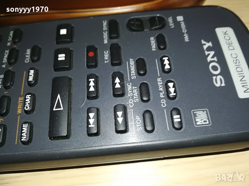 sony minidisc recorder-remote control в Аудиосистеми в гр. Видин ...