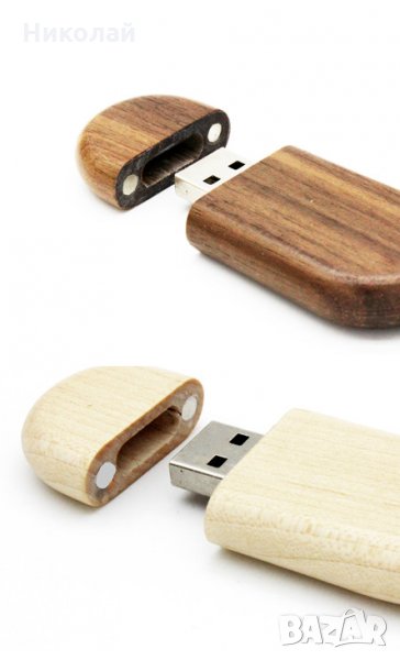 Дървена Флашка 32 гб Usb Флаш памет подарък за сватба рожден ден