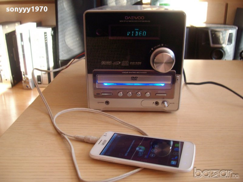 daewoo rd-430-cd-tuner-amplifier-aux-внос швеицария в Ресийвъри ...