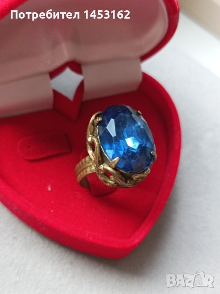 Старинен пръстен с кристал в Пръстени в гр София Id43446585 — Bazar Bg
