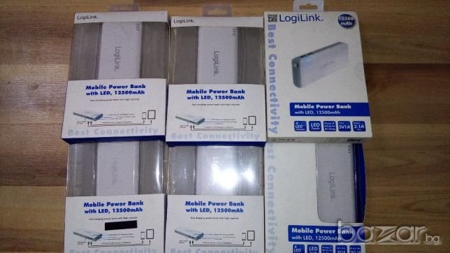 Мобилна батерия/Power BANK Logi Link за зареждане на gsm, табл в ...