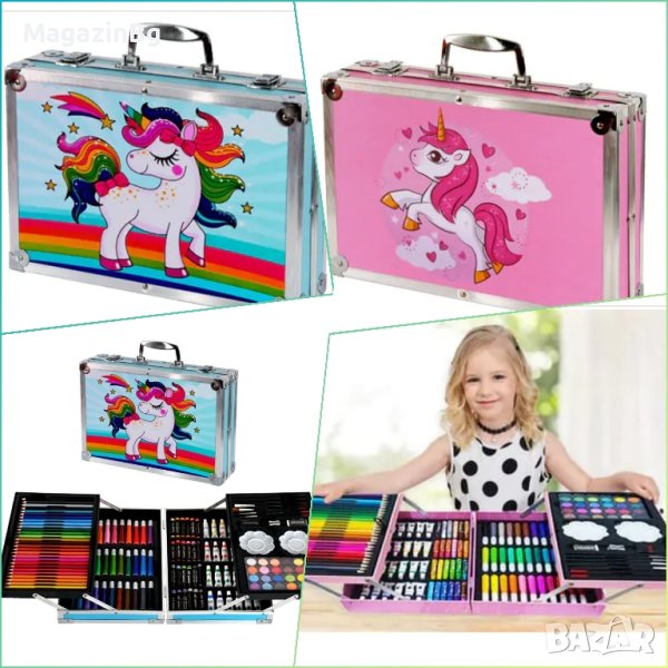 Комплект за Рисуване и оцветяване komplekt za risuvane Чудесен Подарък ...