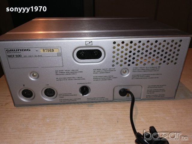 grundig mcf-500 high fidelity deck-made in germany-швеицария в Декове в ...