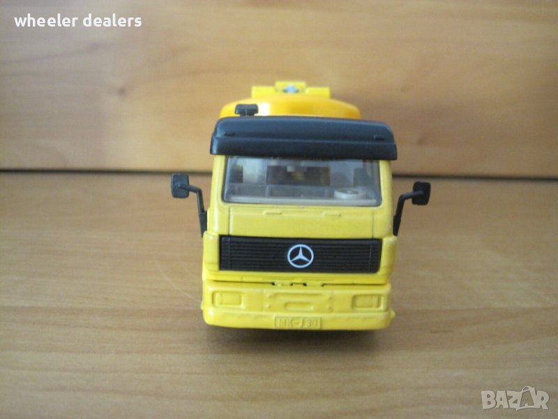 Метална количка-ТИР цистерна Mercedes-Benz Shell Siku 1:55 в Колекции в ...