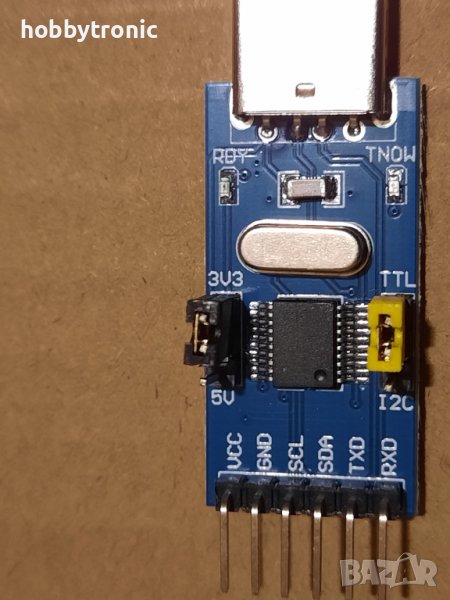 Ch341t Usb I2c Ttl Converter в Друга електроника в гр София Id39568334 Bazar Bg