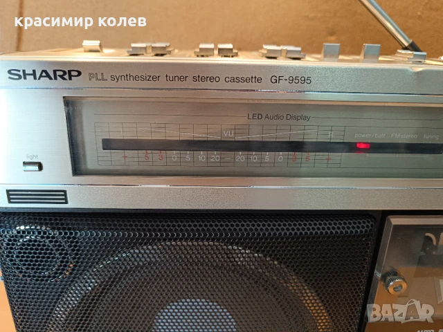 радиокасетофон "SHARP GF-9595" в Радиокасетофони, транзистори в с ...
