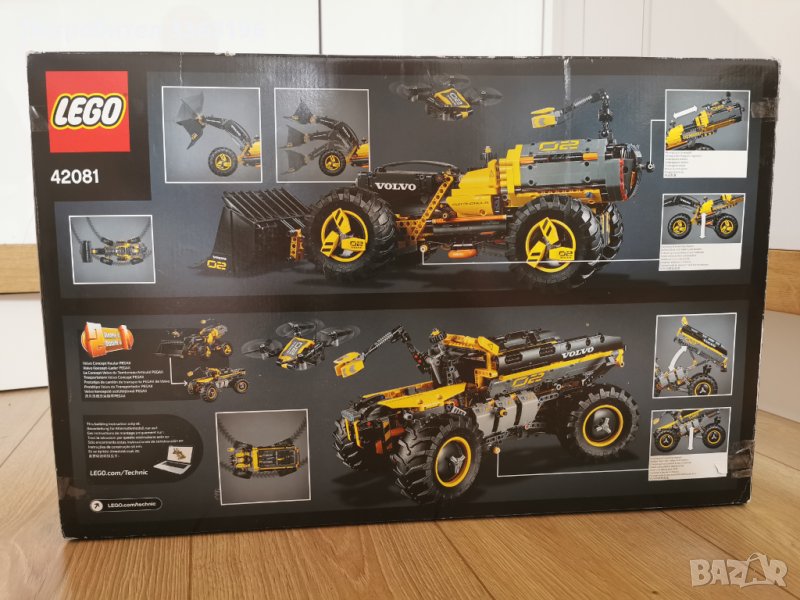 LEGO TECHNIC Volvo Zeux Челен товарач 42081 Лего техник Волво самосвал ...