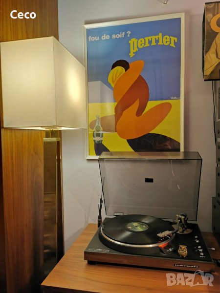 Рекламен постер на Perrier на художника график Bernard Villemot размер ...