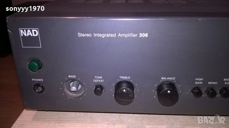 nad model 306-stereo amplifier-england в Ресийвъри, усилватели ...