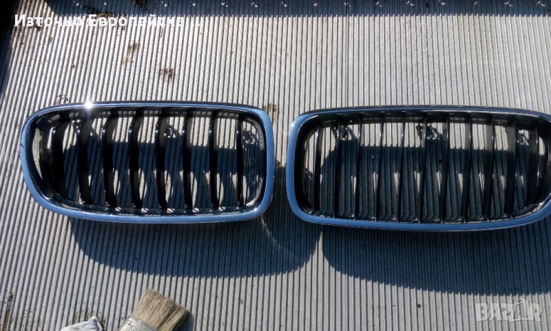 РЕШЕТКА ПРЕД РАДИАТОРА BMW F30/F31 - 51137255412 Оригинален номер в ...