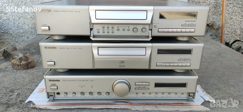 Technics SA-E10,technics SL-E10,technics RS-E10 +дистанция в Ресийвъри, усилватели, смесителни ...