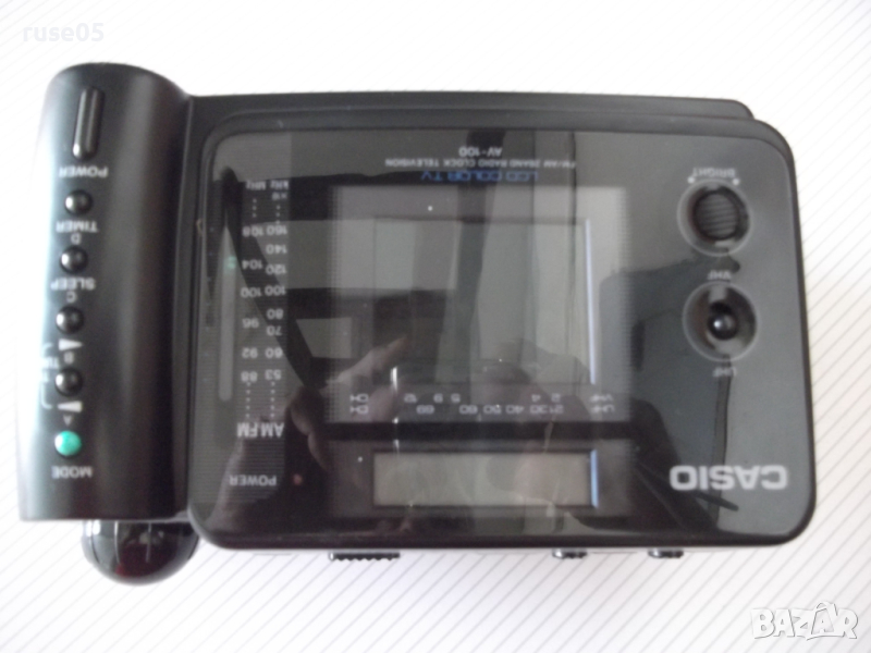 Телевизор "CASIO-AV-100-FM/AM 2 Band Radio Clock Television" в ...