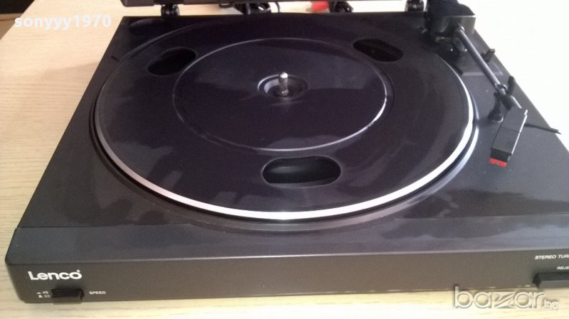 lenco l3806 belt drive turntable-внос швеицария в Ресийвъри, усилватели ...