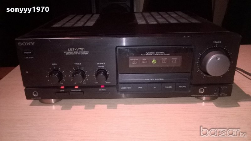 sony ta-v701 stereo amplifier-japan-внос швеицария в Ресийвъри ...