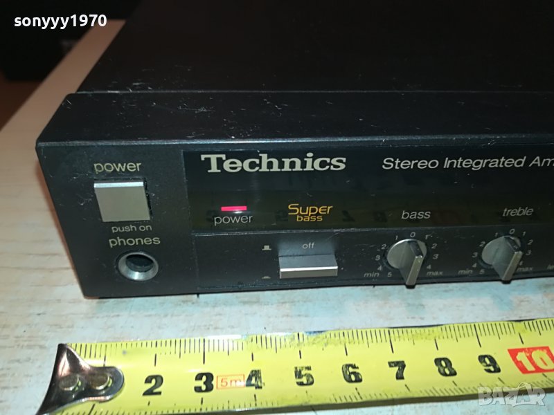 TECHNICS SU-3 STEREO AMPLI-MADE IN JAPAN-ВНОС SWISS 0511221951 в ...