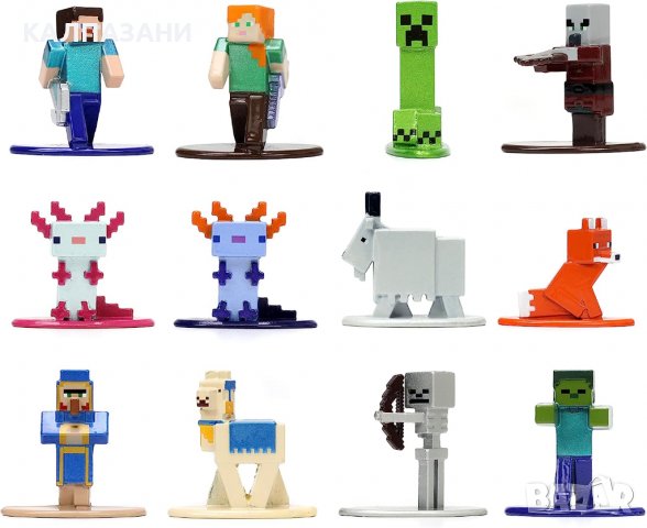 Мини фигурки MINECRAFT SINGLE PACK NANO 253261002 в Конструктори в гр ...