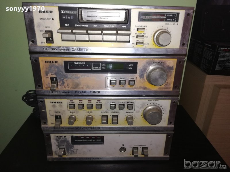 uher preampli+amplifier+deck+tuner-made in japan в Ресийвъри ...
