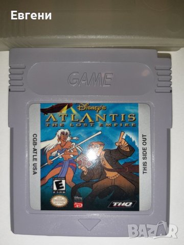 Atlantis Lost Empire DS lite Игри за Нинтендо Game boy advance Game boy ...