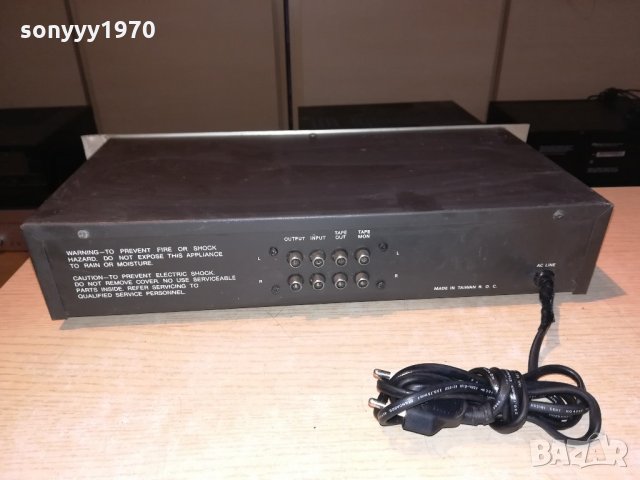 monacor ge-206a equalizer-made in taiwan-внос швеицария в Ресийвъри ...