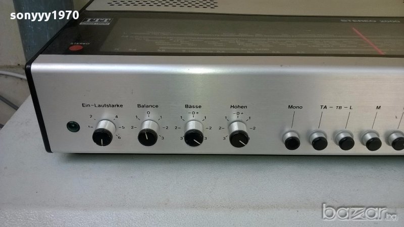 ретро от itt-schaub lorenz-stereo 2000 electronic-made in germany в ...