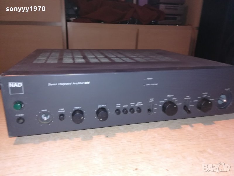nad model 306 amplifier-здрав усилвател-внос швеция в Ресийвъри ...