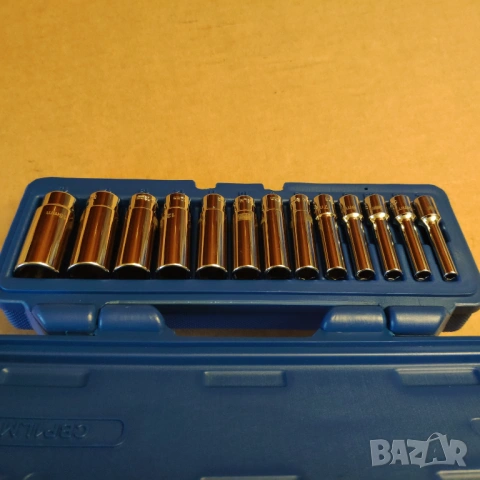 Cornwell Tools 13 части 1/4 дълги 6стенни вложки камъни комплект 4-15mm ...
