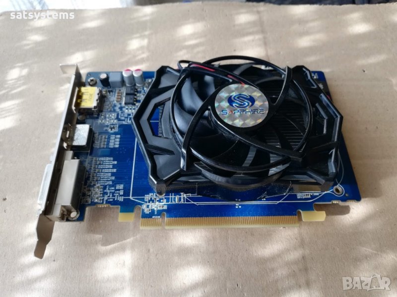 Видео карта AMD Radeon Sapphire HD 5550 512MB GDDR5 128bit PCI-E в ...