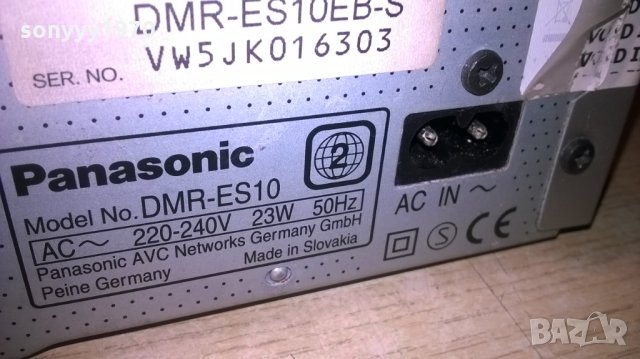 поръчано-panasonic dmr-es10 dvd recorder-за ремонт в Плейъри, домашно ...