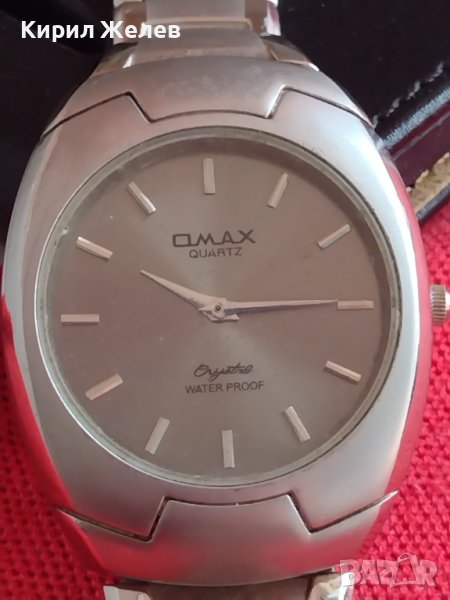 Фешън модел дамски часовник QMAX QUARTZ CRISTAL WATERPROOF много красив ...
