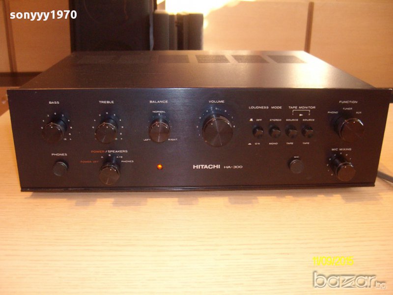 hitachi ha-300-made in japan- stereo amplifier-внос швеицария в ...