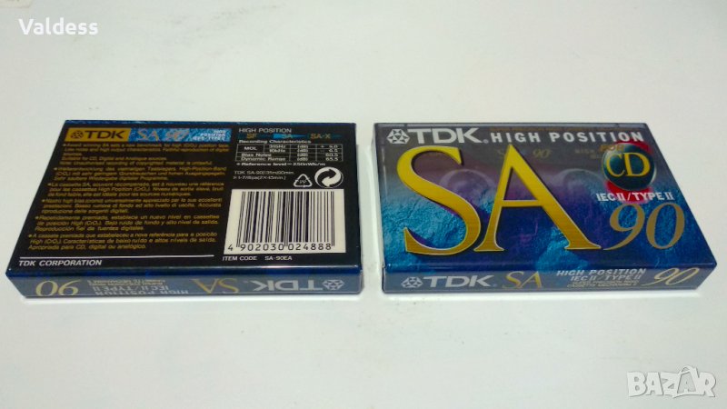 Аудио касети TDK position chrome type II в Декове в гр. Варна ...
