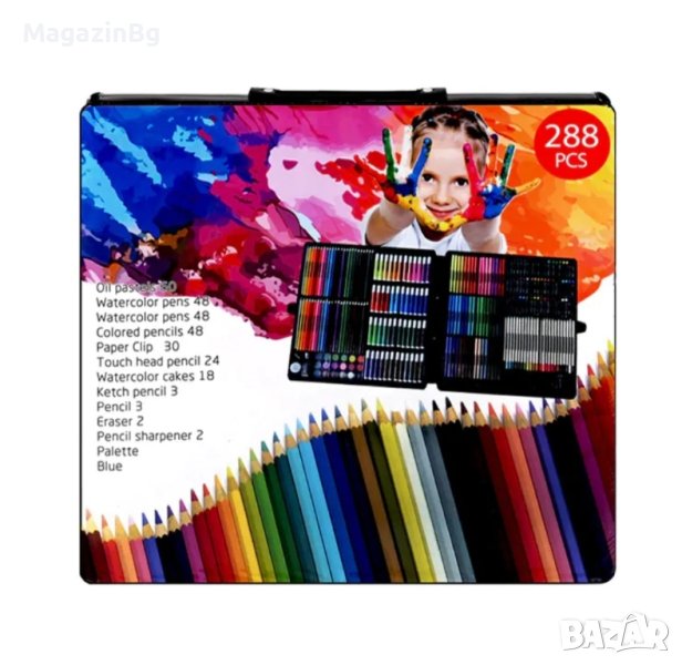 Комплект за Рисуване и оцветяване komplekt za risuvane Чудесен Подарък ...