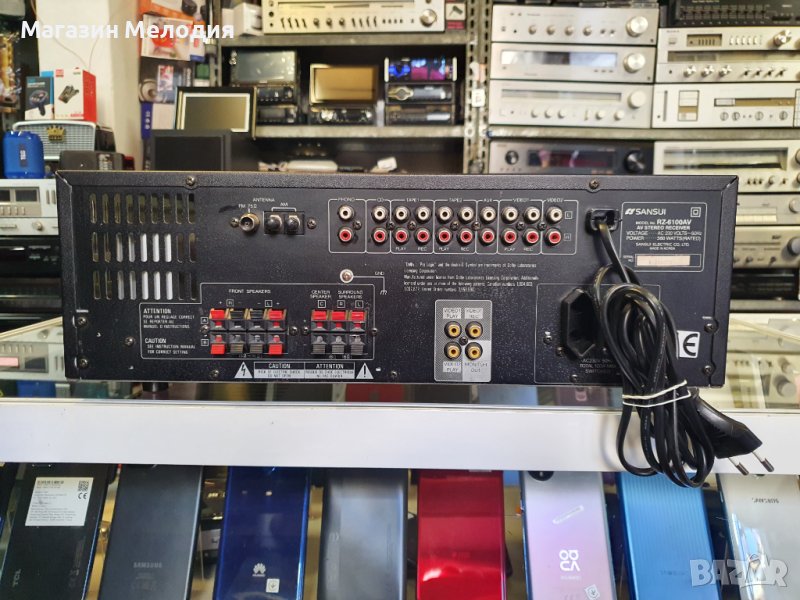 Ресийвър Sansui RZ-6100AV Изходна мощност: 70 вата на канал в 8Ω ...