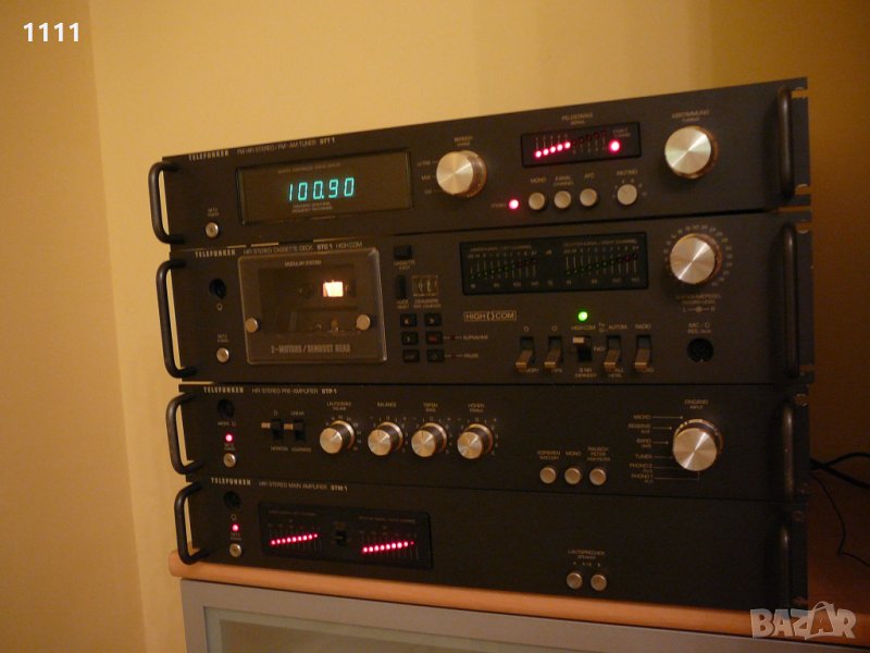 TELEFUNKEN STM-1 I STP-1 в Ресийвъри, усилватели, смесителни пултове в ...