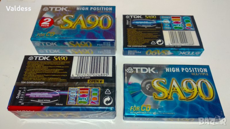 Аудио касети TDK position chrome type II в Декове в гр. Варна ...