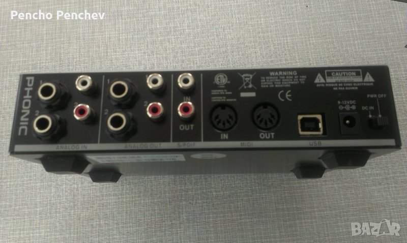 Звукова карта Phonic Firefly 302 USB в Ресийвъри, усилватели ...