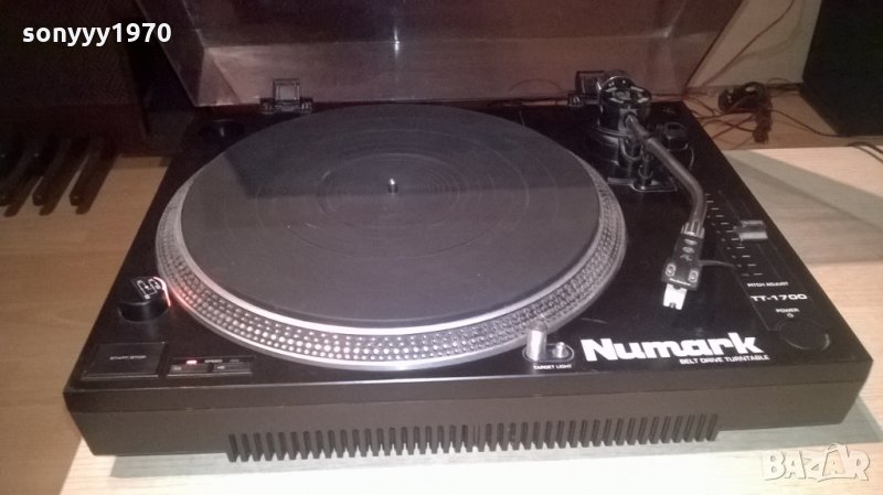 numark tt-1700 studio belt drive turntable-внос англия в Грамофони в гр ...