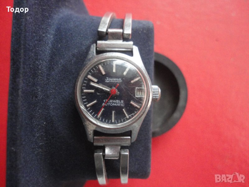Немски дамски часовник Isoma 17 Jewels Automatic в Дамски в гр. Перник ...