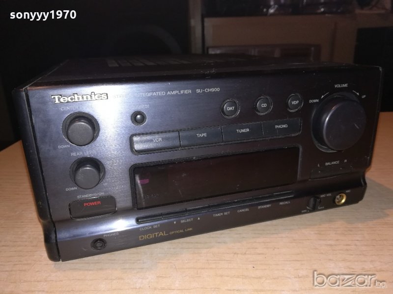 technics su-ch900 amplifier-made in japan-внос швеицария в Ресийвъри ...