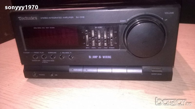 Technics su-ch9 stereo amplifier-japan-внос швеицария в Ресийвъри ...