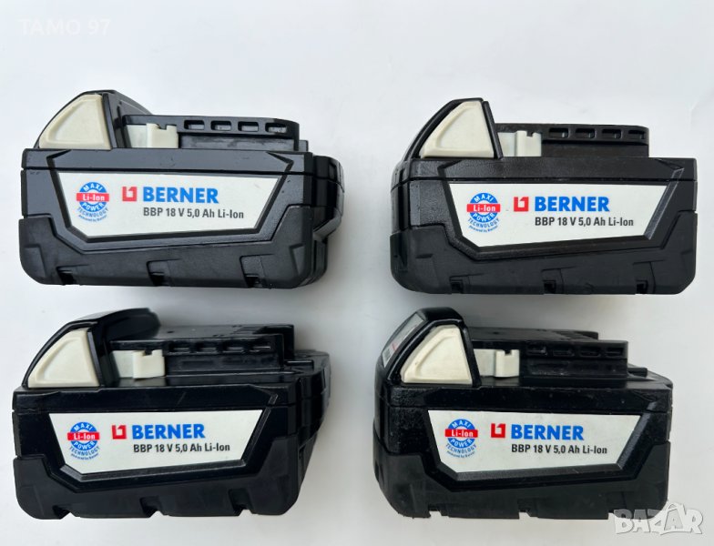 Berner / Milwaukee - Батерии 18V 5.0Ah и зарядни в Други инструменти в гр. Шумен - ID43383138 ...