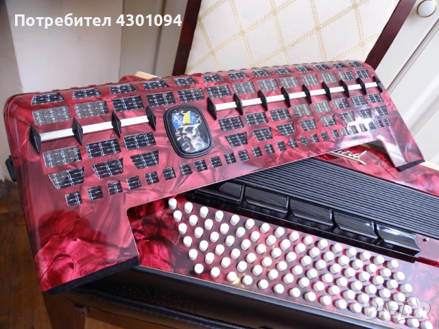 Оригинален капак за акордеон Weltmeister / Royal Standard Meteor 96 ...