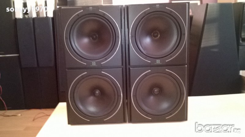 kef c55-imp 4 ohms/2х150watts-made in england-внос швеицария в ...