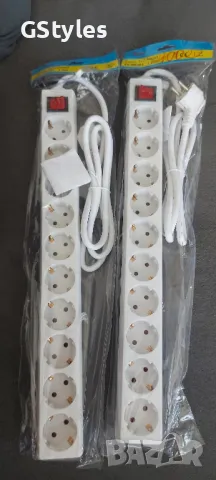 Разклонител 10 гнезда шуко с ключ, 1,5m,16A, 3x2,5mm2 в Други в гр. София - ID50402073 | Bazar.bg