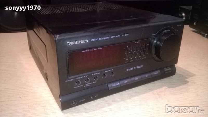 Technics su-ch9 stereo amplifier-japan-внос швеицария в Ресийвъри ...